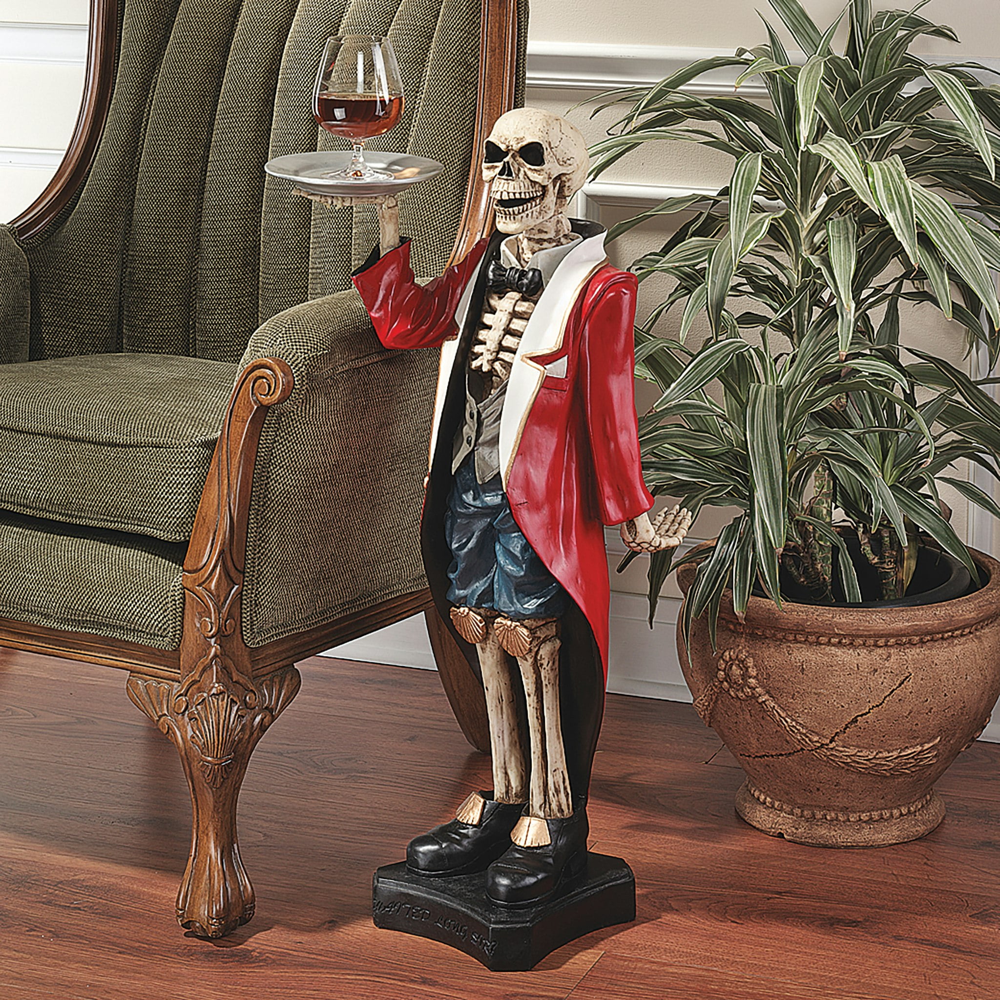 Design Toscano Bones, the English Butler Sculpture - Walmart.com