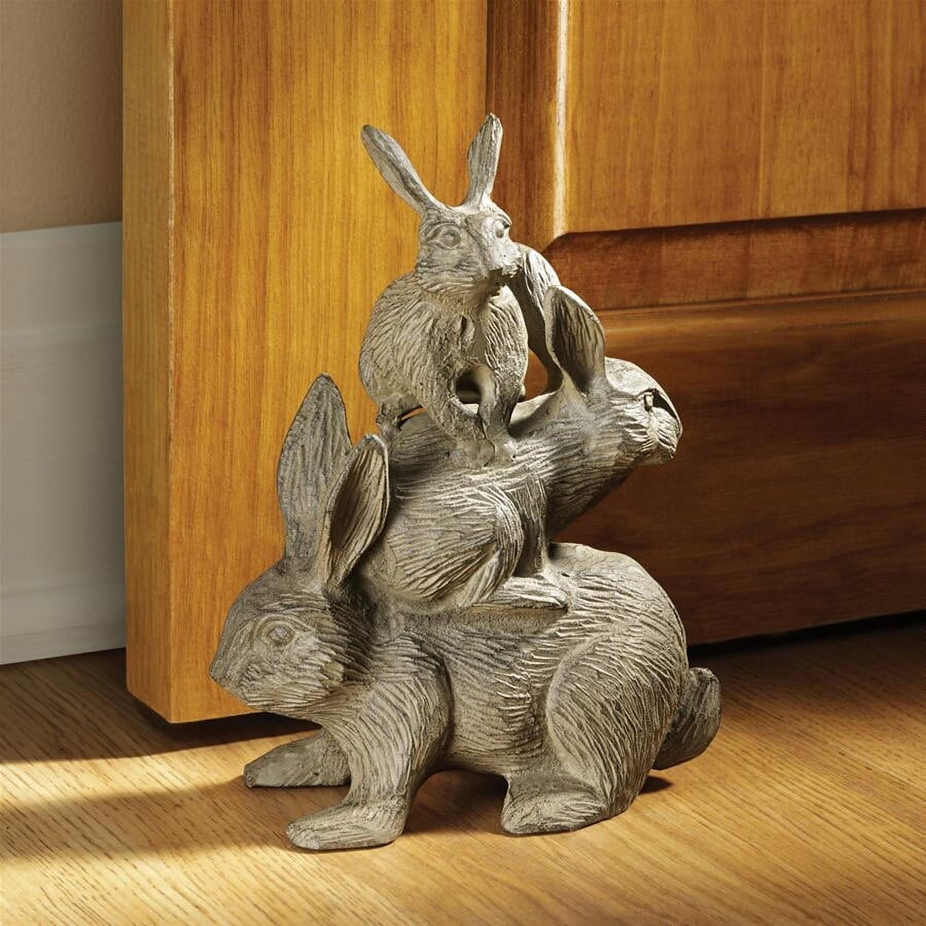 Design Toscano Bunched Bunnies Cast Iron Rabbit Statue - Walmart.com