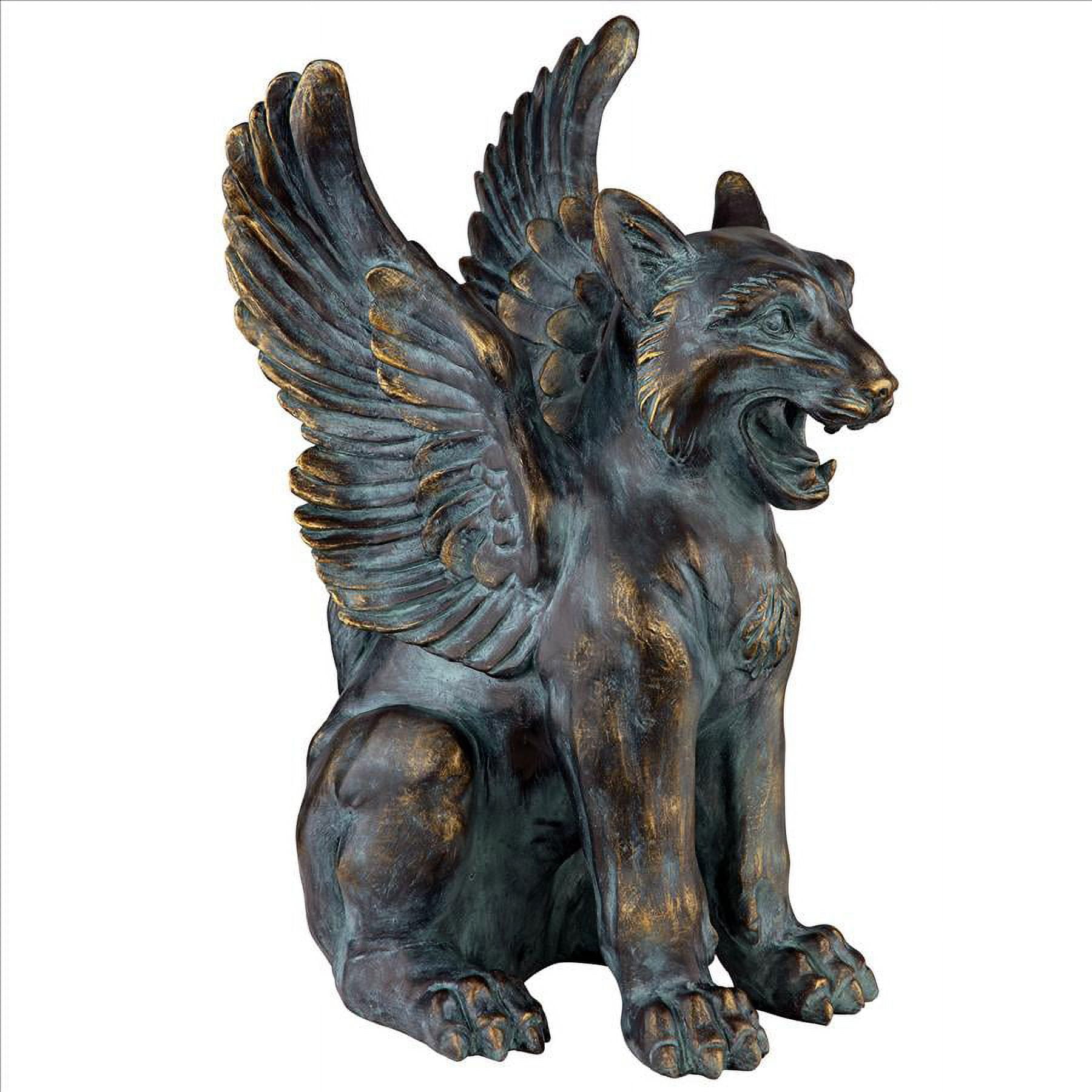 Design Toscano Caesar's Griffin Winged Lion Statue - Walmart.com