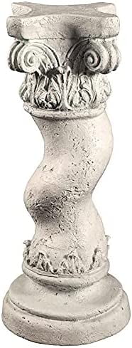 Design Toscano Capitoline Barley Corkscrew Column Statuary Pedestal ...