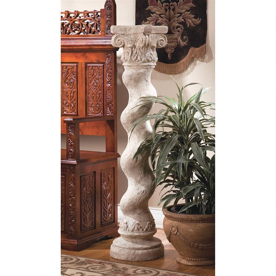 Design Toscano Capitoline Barley Twisted Column - Walmart.com