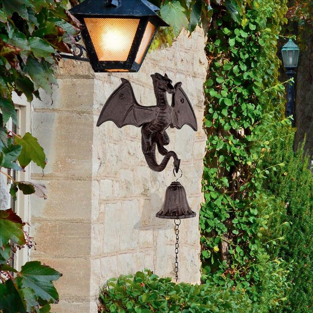 Design Toscano Castle Dragon Gothic Iron Bell - Walmart.com