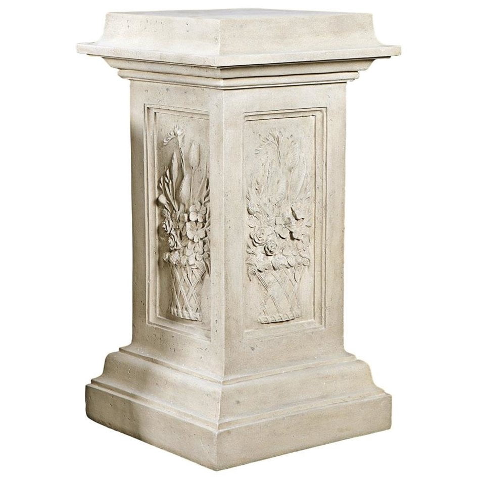 Design Toscano Chelsea Garden Statuary Pedestal - Walmart.com