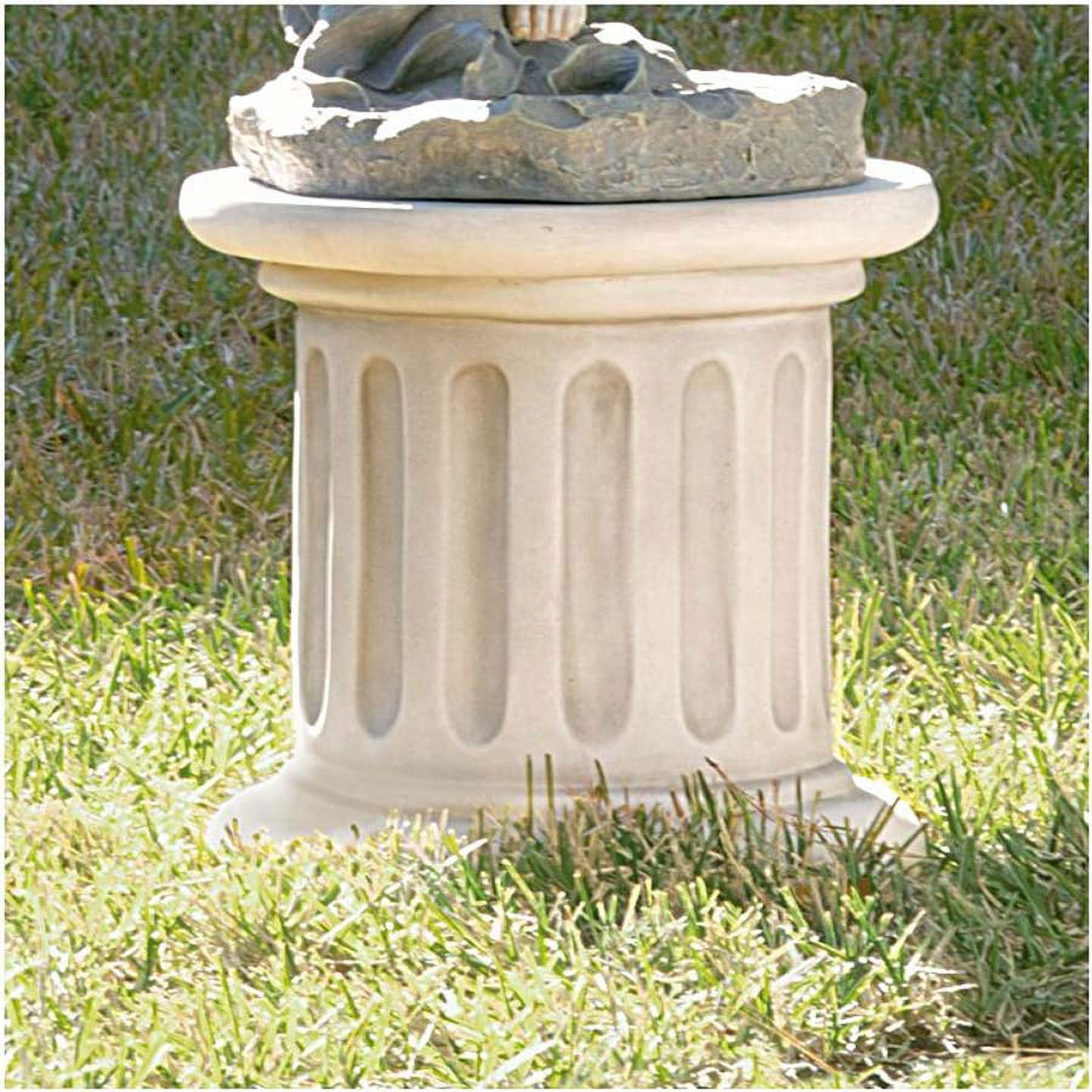 Design Toscano Classical Fluted Plinth Base - Walmart.com