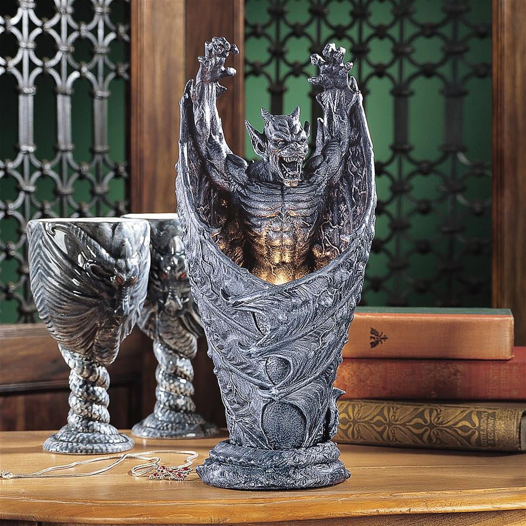 Design Toscano Dark Shadows Gargoyle Sculptural Lamp - Walmart.com