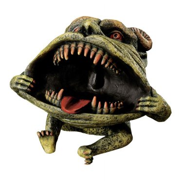 Ebros Gothic Winged Cat Gargoyle Shelf Sitter 4" Wide PC Monitor Topper ...