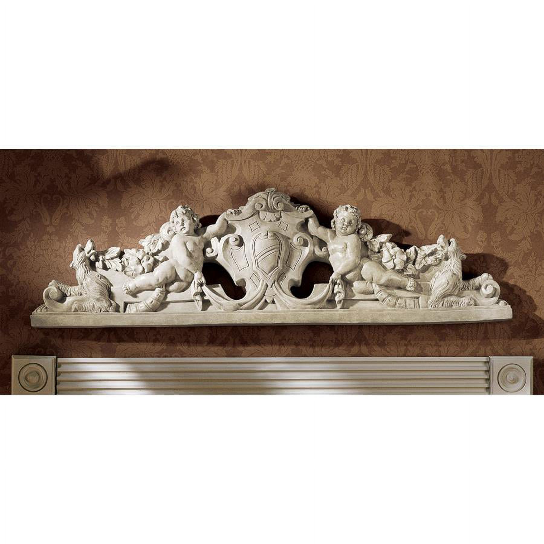 Design Toscano Devonshire Sculptural Wall Pediment - Walmart.com