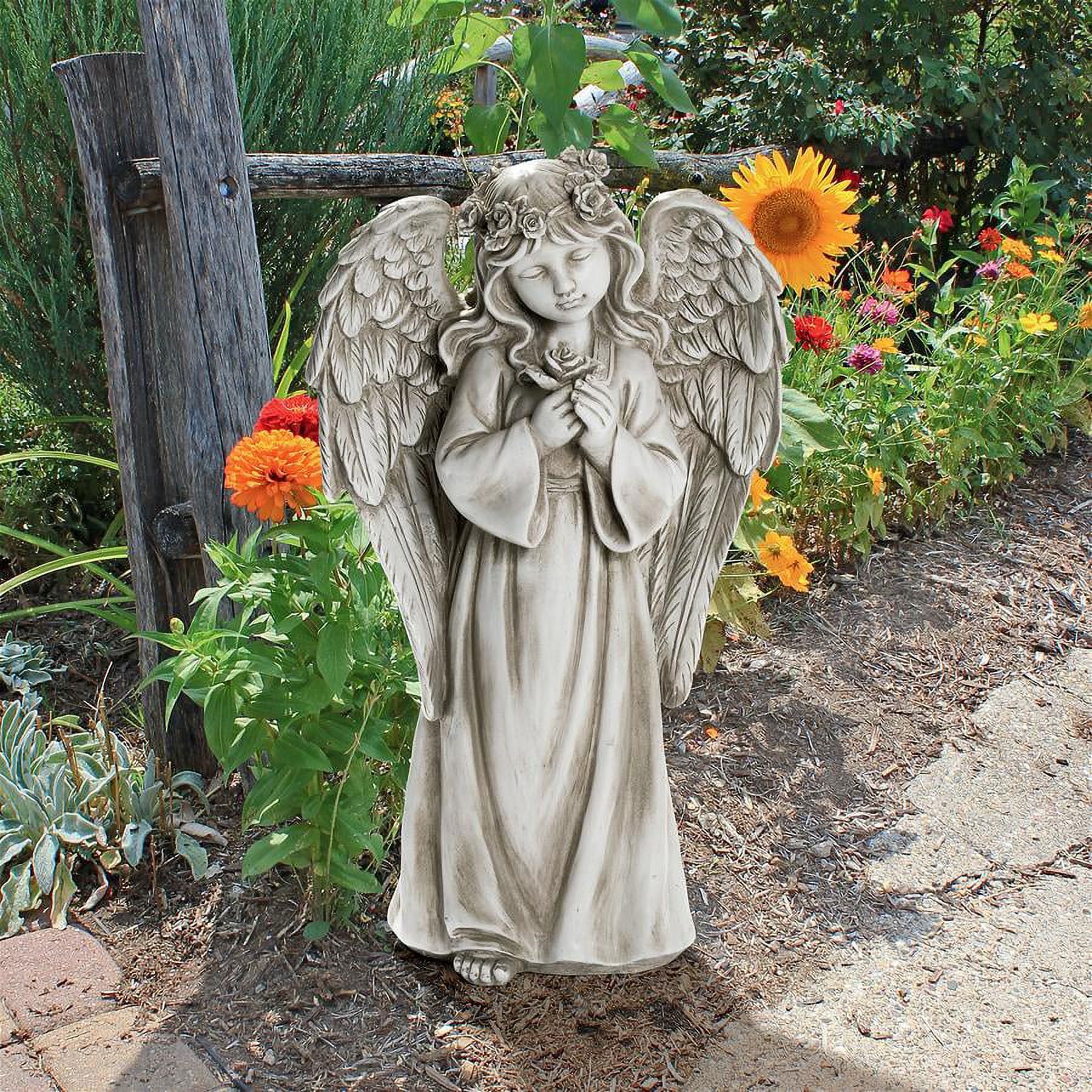 Angel Statues in Garden Statues - Walmart.com