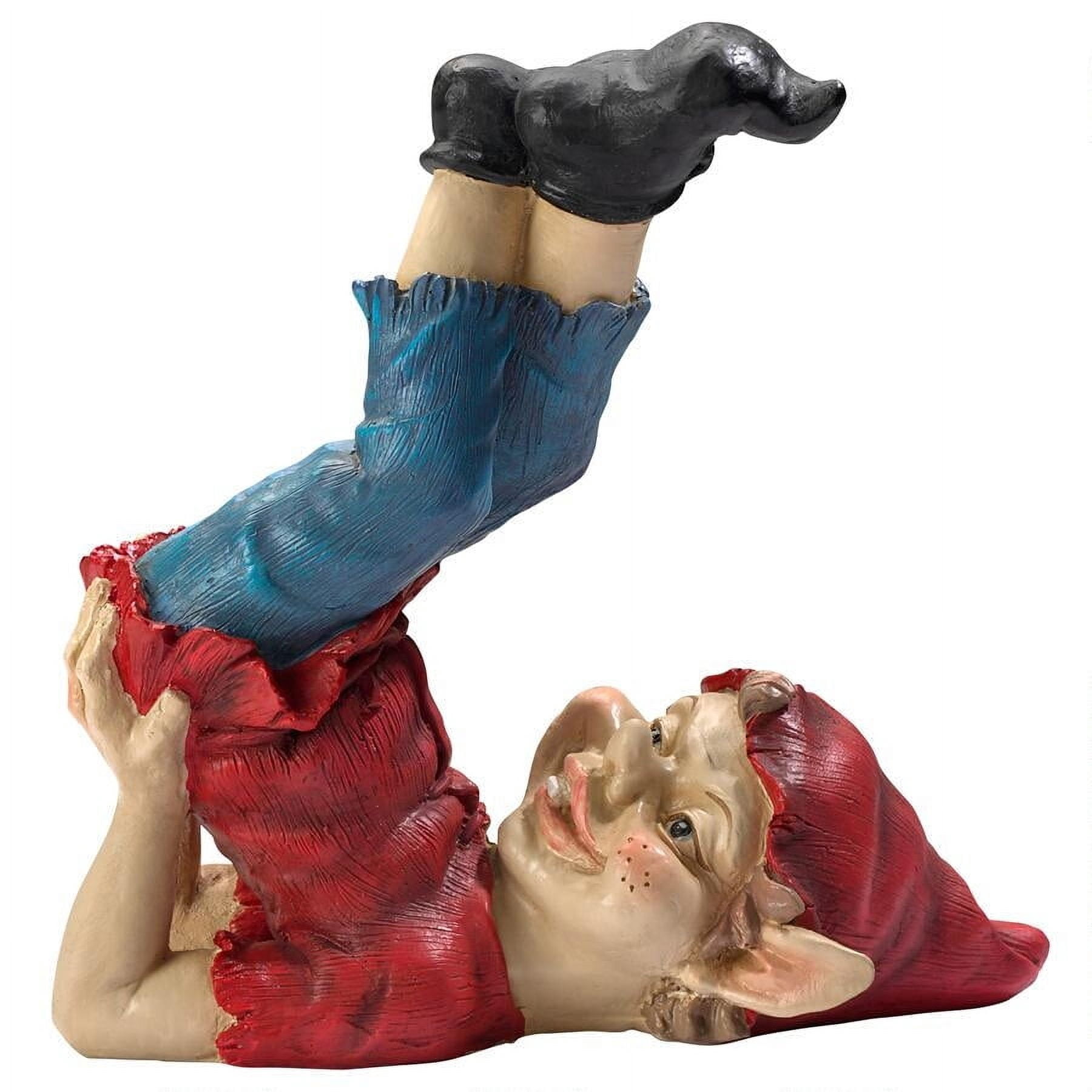 Design Toscano Eccentric Elf Garden Gnome Statue: Spazz - Walmart.com