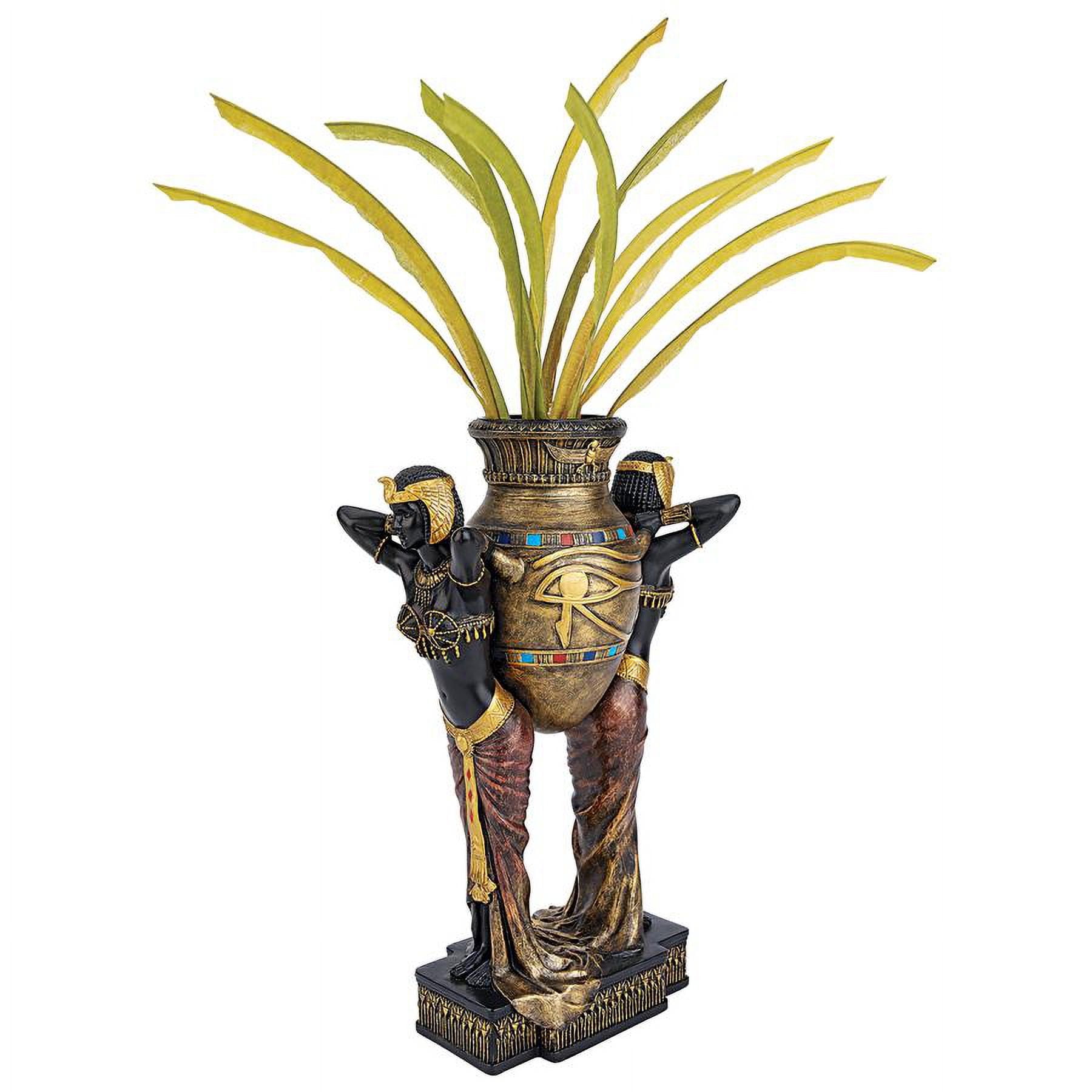 Design Toscano Egyptian Urn Carrier Maidens Sculptural Vase - Walmart.com