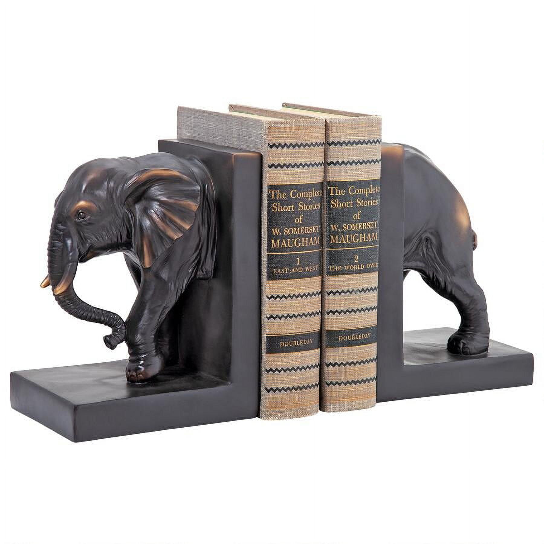Design Toscano Elephant Sculptural Bookend Pair - Walmart.com