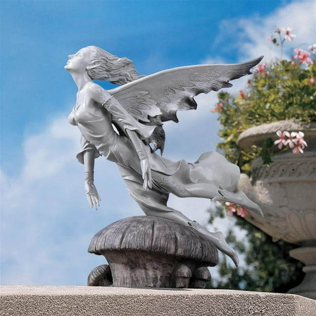 Design Toscano Enchanted Flight of the Garden Fairy Statue - Walmart.com