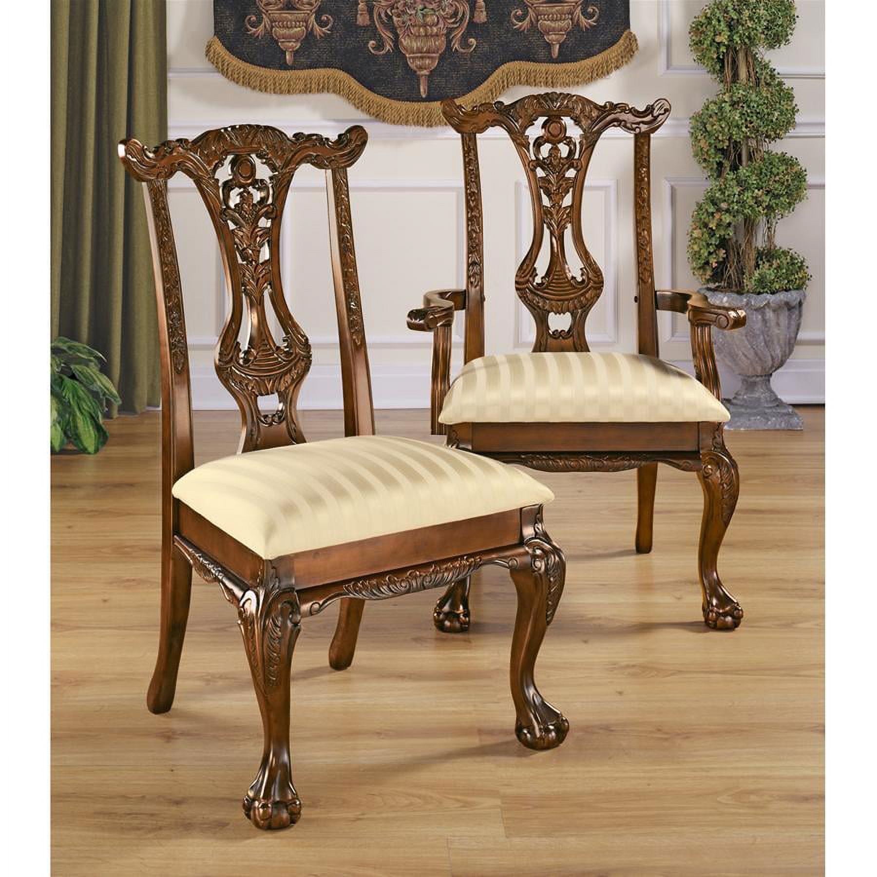 Design Toscano English Chippendale Dining Chairs - Walmart.com
