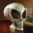 Design Toscano Extra-Terrestrial Alien Skull Statue - Walmart.com