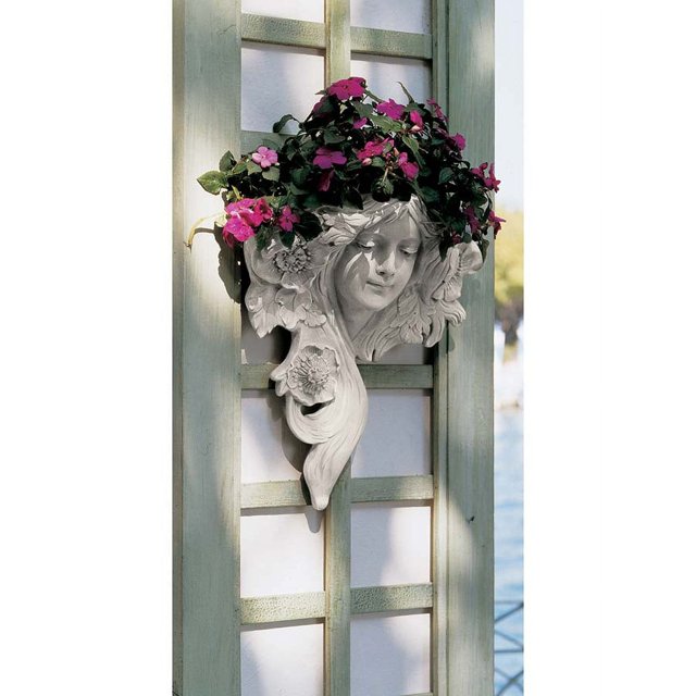 Design Toscano French Greenmen Planter Wall Sculpture: Le Etoile ...