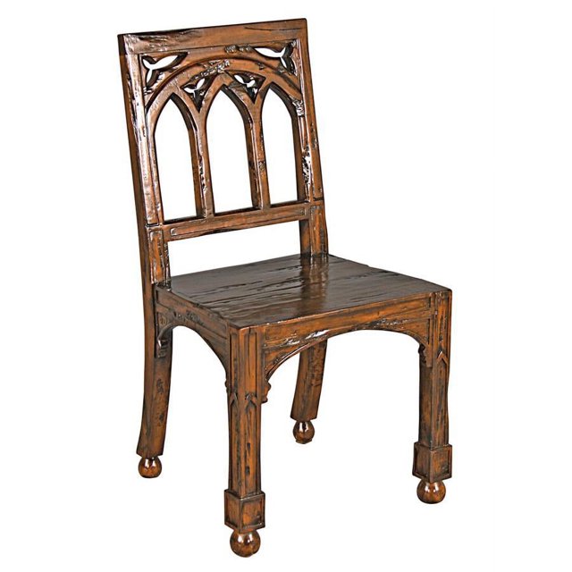 Design Toscano Gothic Revival Rectory Chair - Walmart.com
