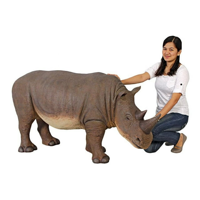 Design Toscano Grand-Scale Rhinoceros Statue - Walmart.com