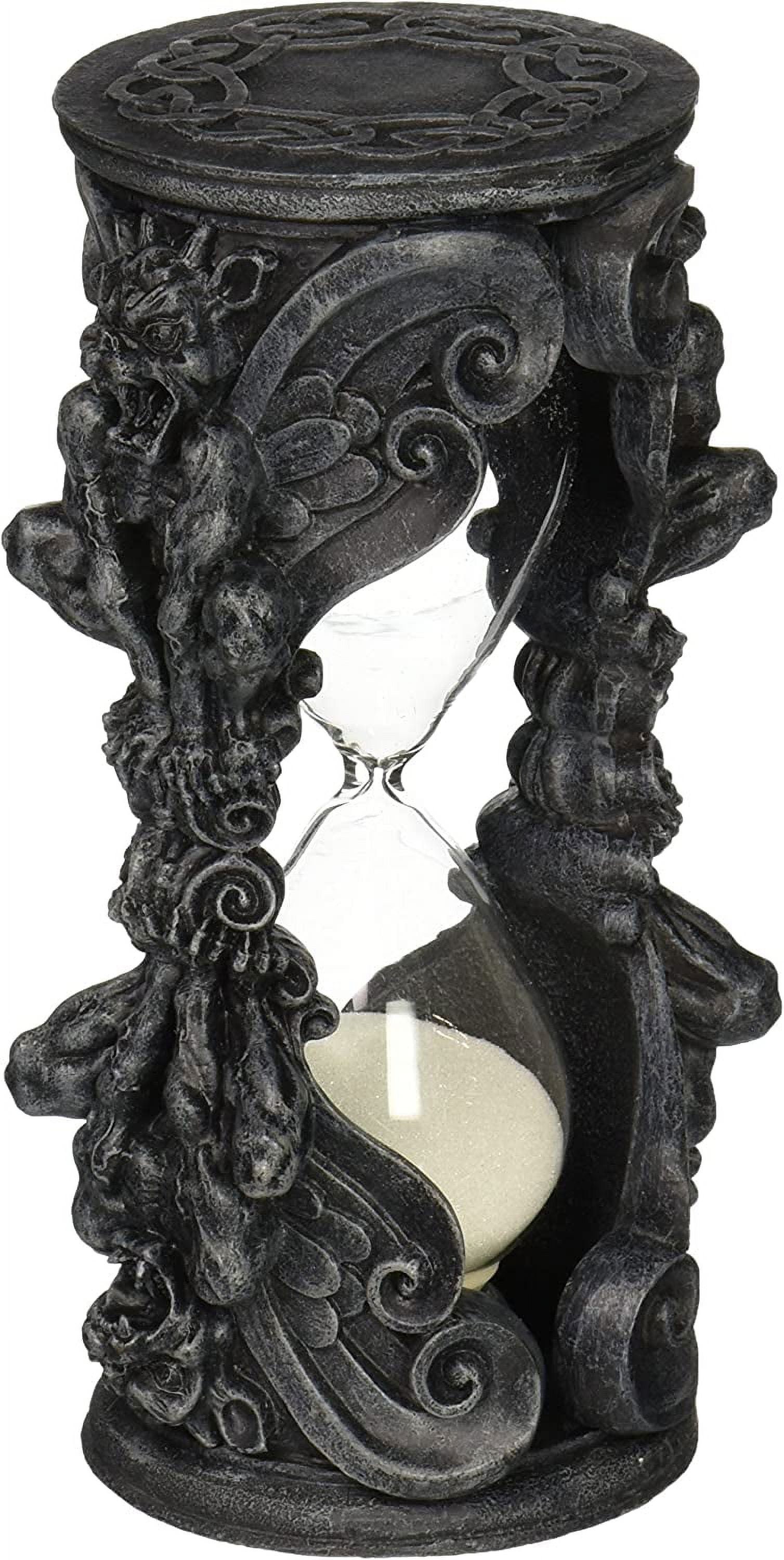 Design Toscano Halloween Gothic Grains of Time Gargoyle Hourglass ...