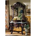Design Toscano Hapsburg Mirror and Marble Topped Console Table ...