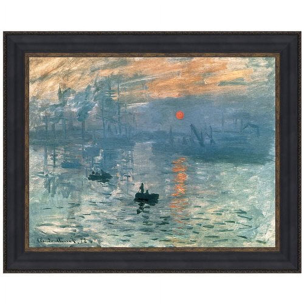 Design Toscano Impression Sunrise, 1872 by Claude-Oscar Monet Framed ...