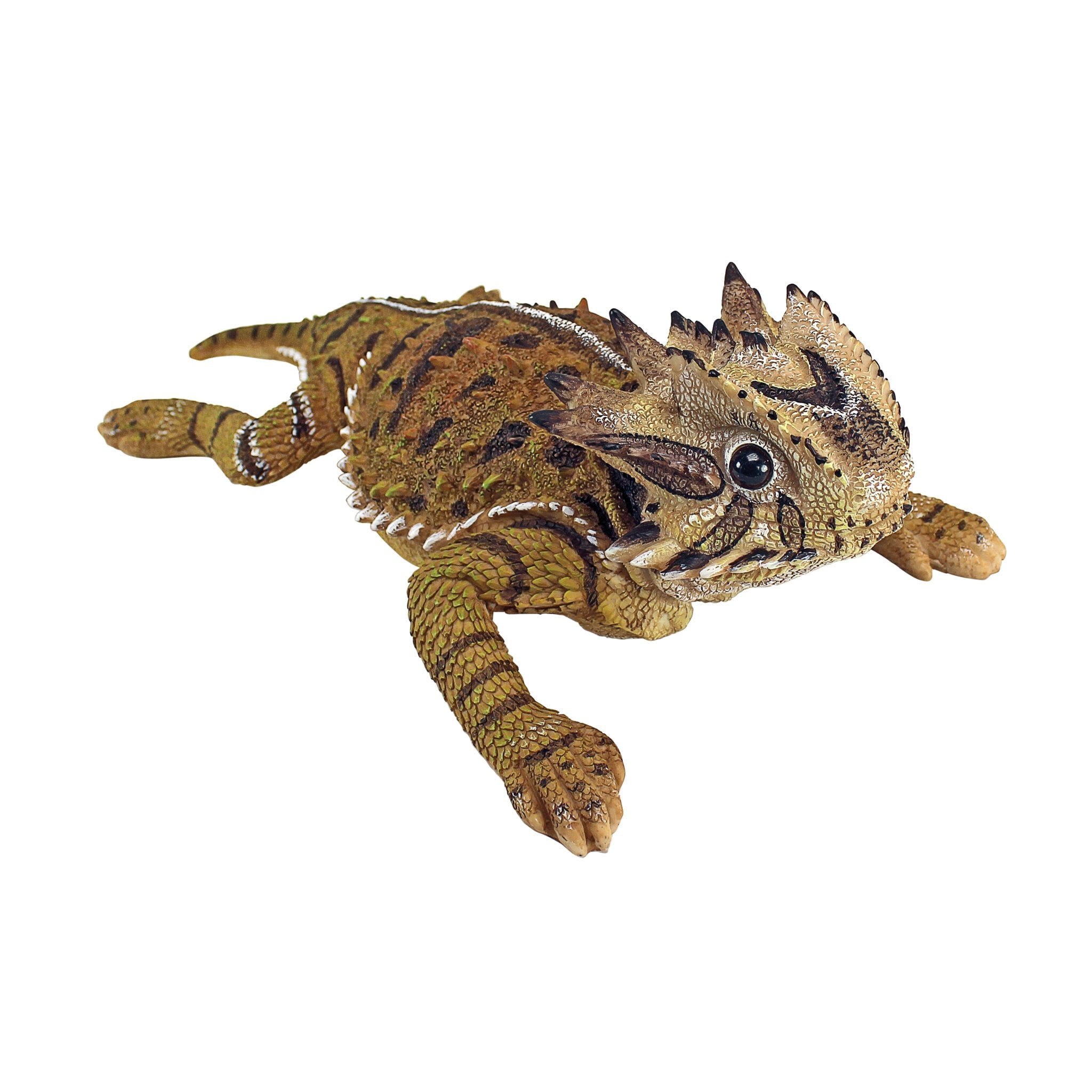 Design Toscano JQ5426 Horny Toad Lizard Statue,Full Color C36 - Walmart.com