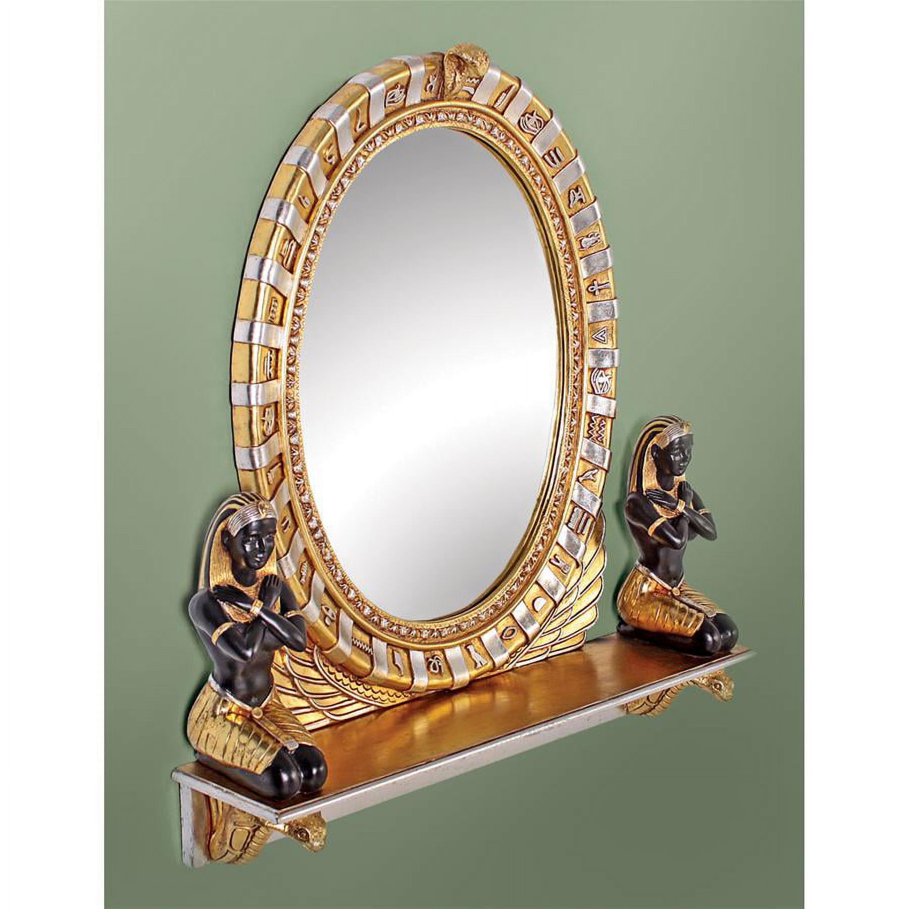 Design Toscano King Amenhotep Egyptian Statue Vanity Mirror - Walmart.com