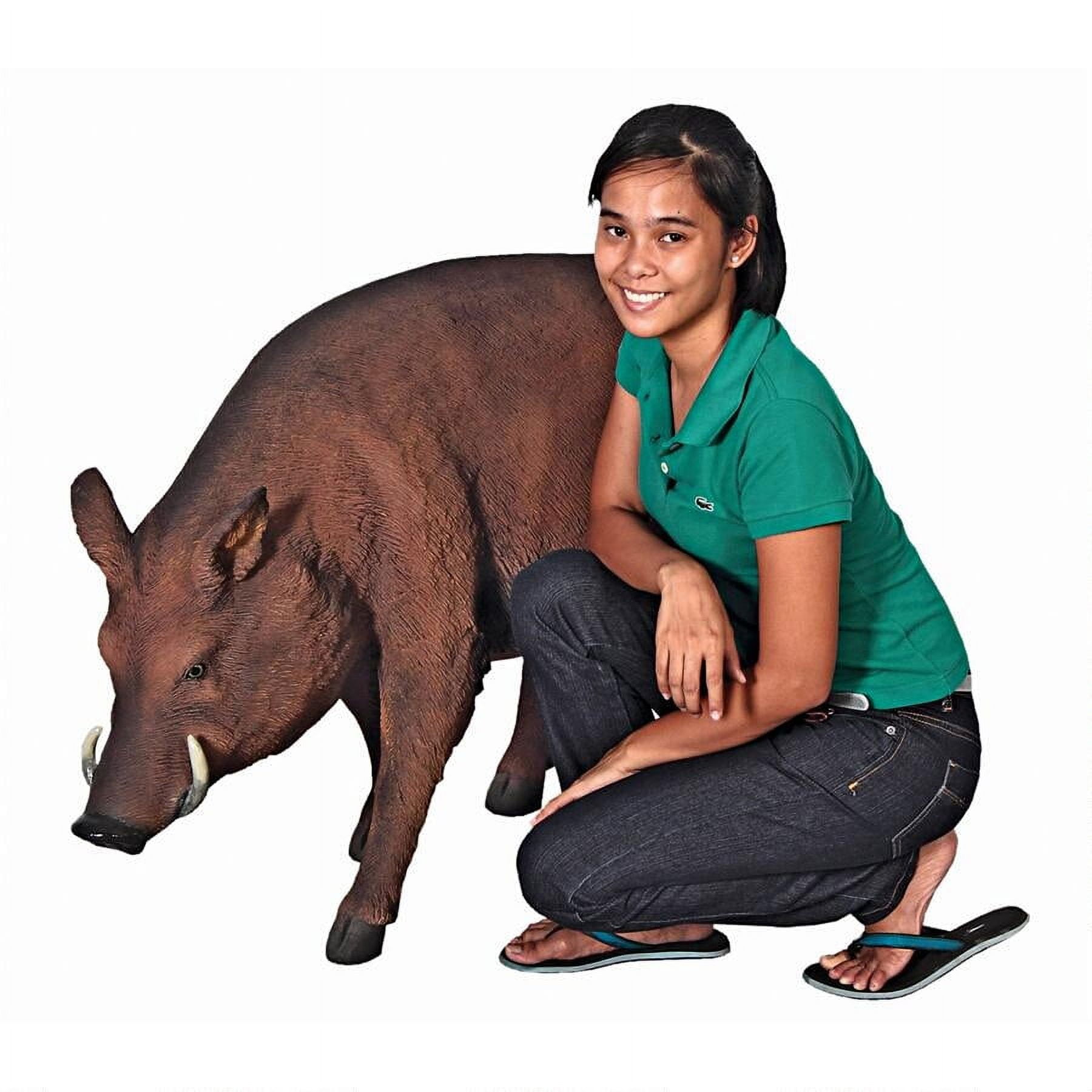 Design Toscano Life-Size Wild Boar Statue - Walmart.com