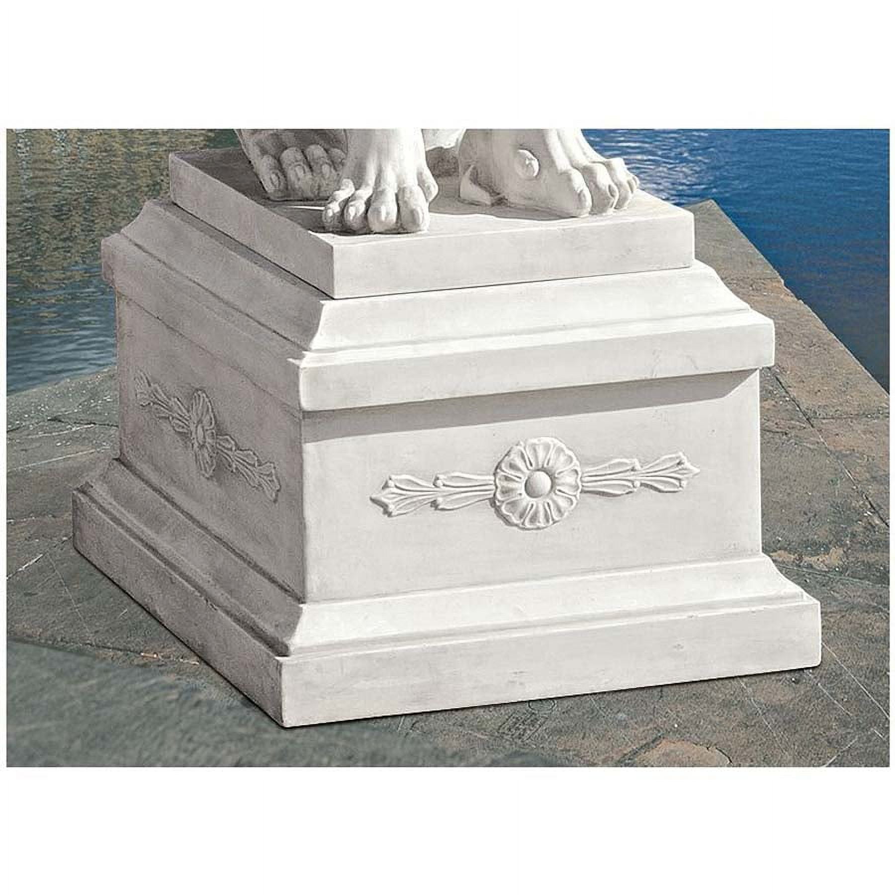 Design Toscano Lion of Florence Sentinel Base - Walmart.com