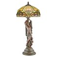 Design Toscano Lucina, Goddess of Light Stained Glass Lamp - Walmart.com