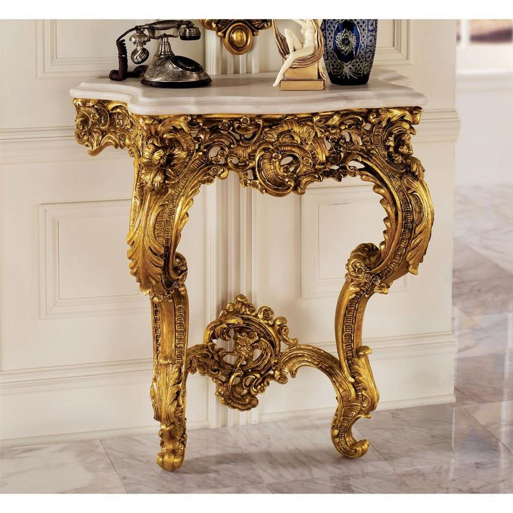 Design Toscano Madame Antoinette Wall Console Table - Walmart.com