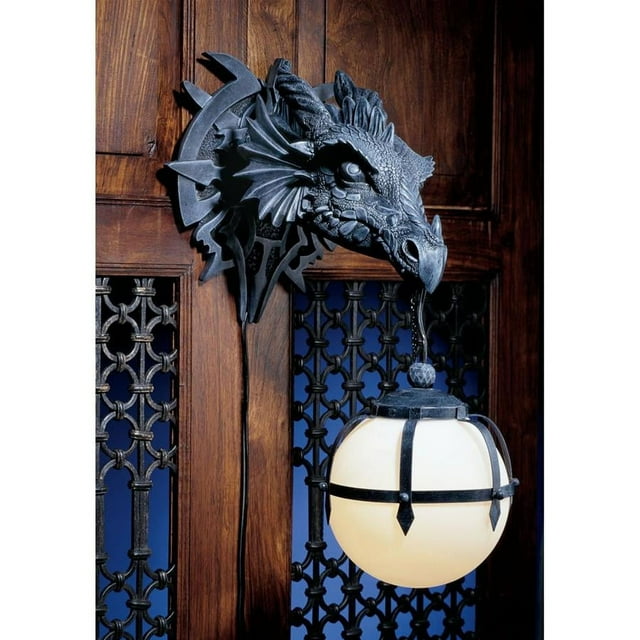 Design Toscano Marshgate Castle Dragon Electric Wall Sconce - Walmart.com