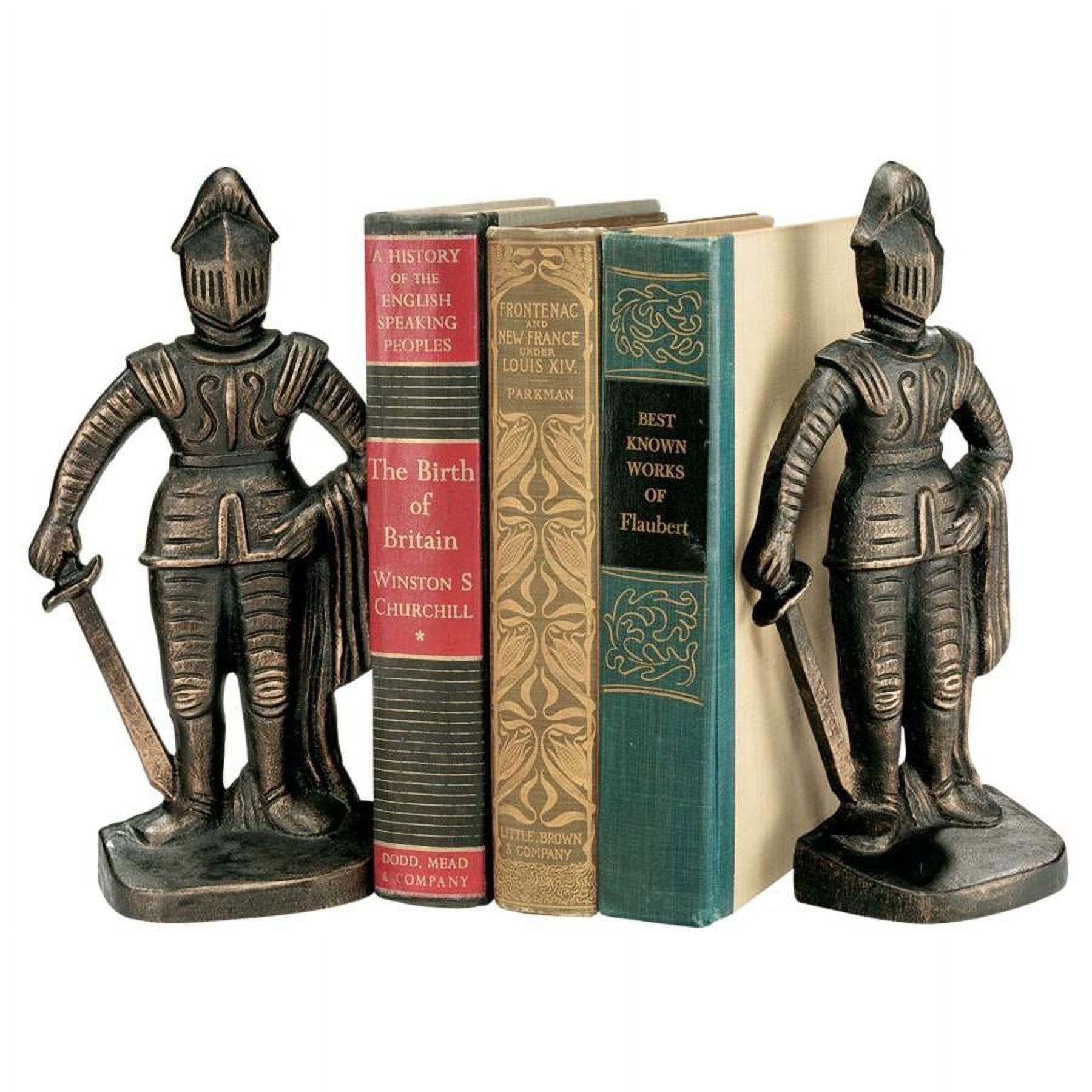 Design Toscano Medieval Knight Iron Bookends - Walmart.com