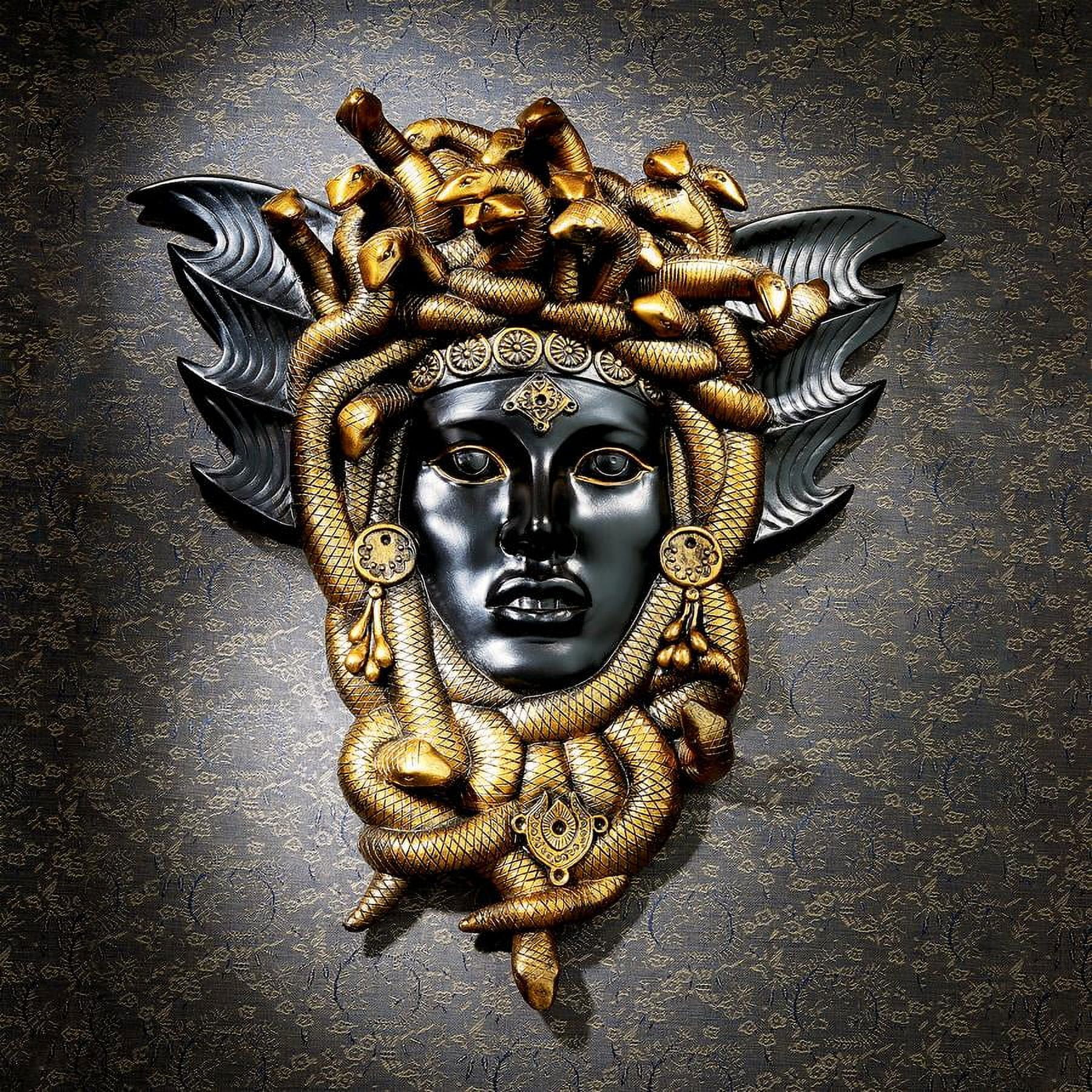 Design Toscano Medusa the Greek Snake-Haired Gorgon Wall Sculpture ...
