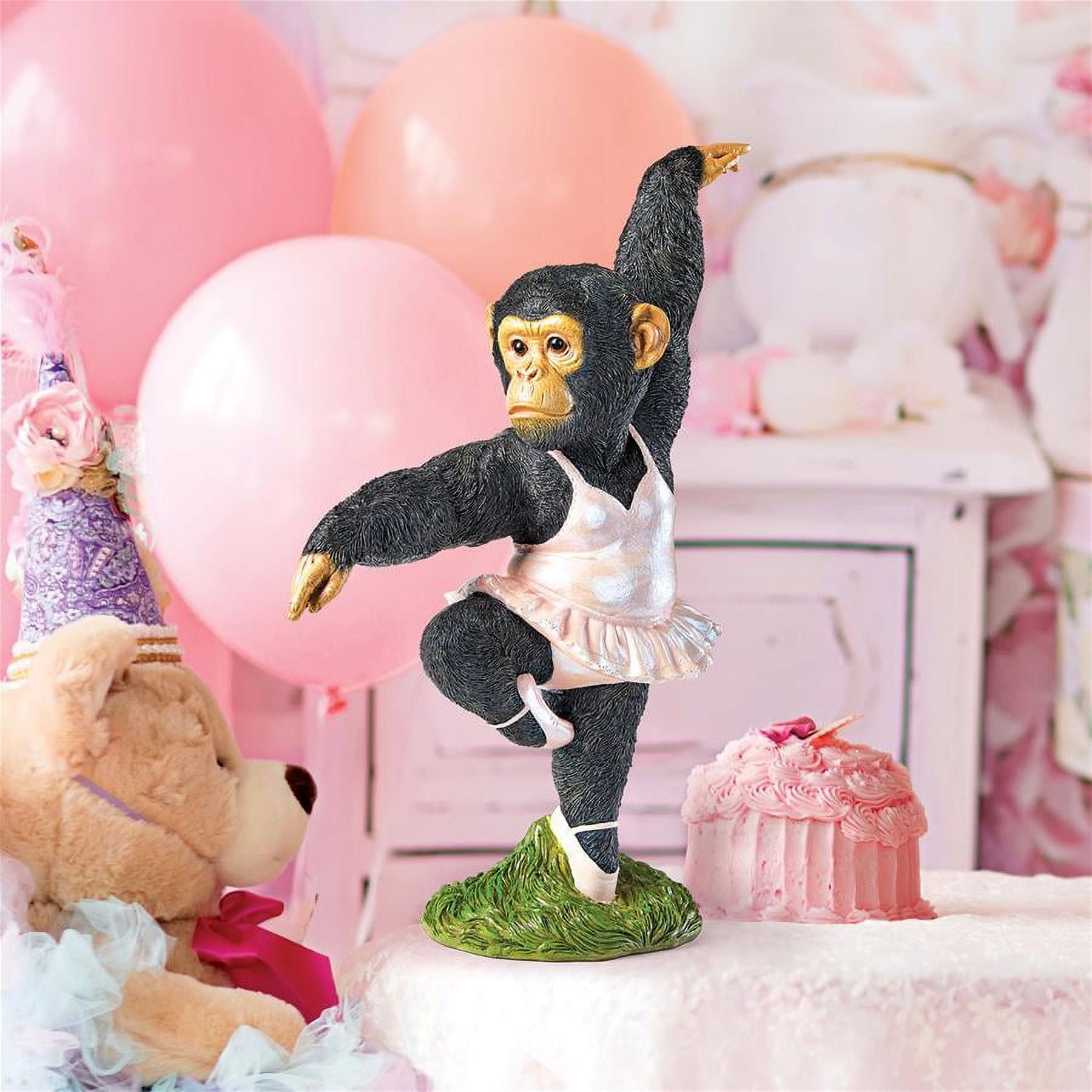Design Toscano Monkail Chimpnikov Monkey Ballet Dancer Statue - Walmart.com