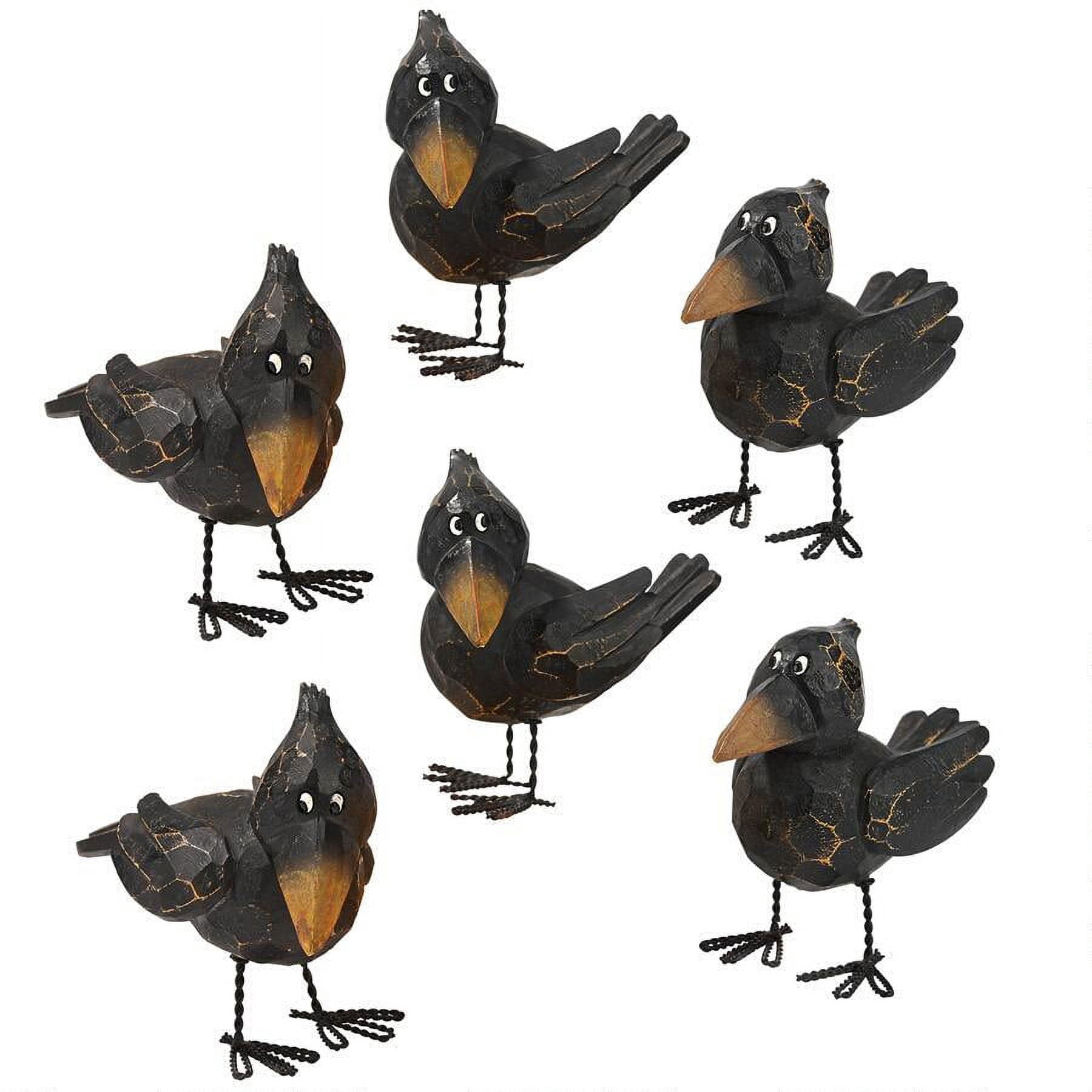 Design Toscano Myths And Legends Raven Statues: Set Of 6 - Walmart.com