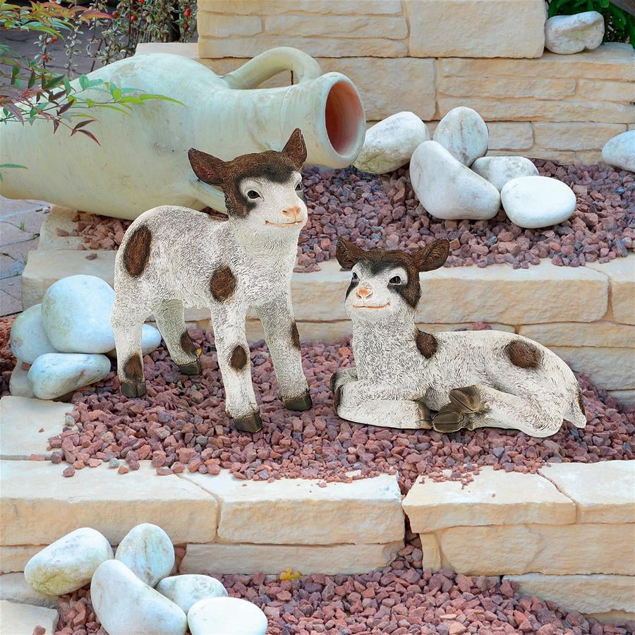 Design Toscano New Kids on the Farm Baby Goat Animal Statues: Set of ...