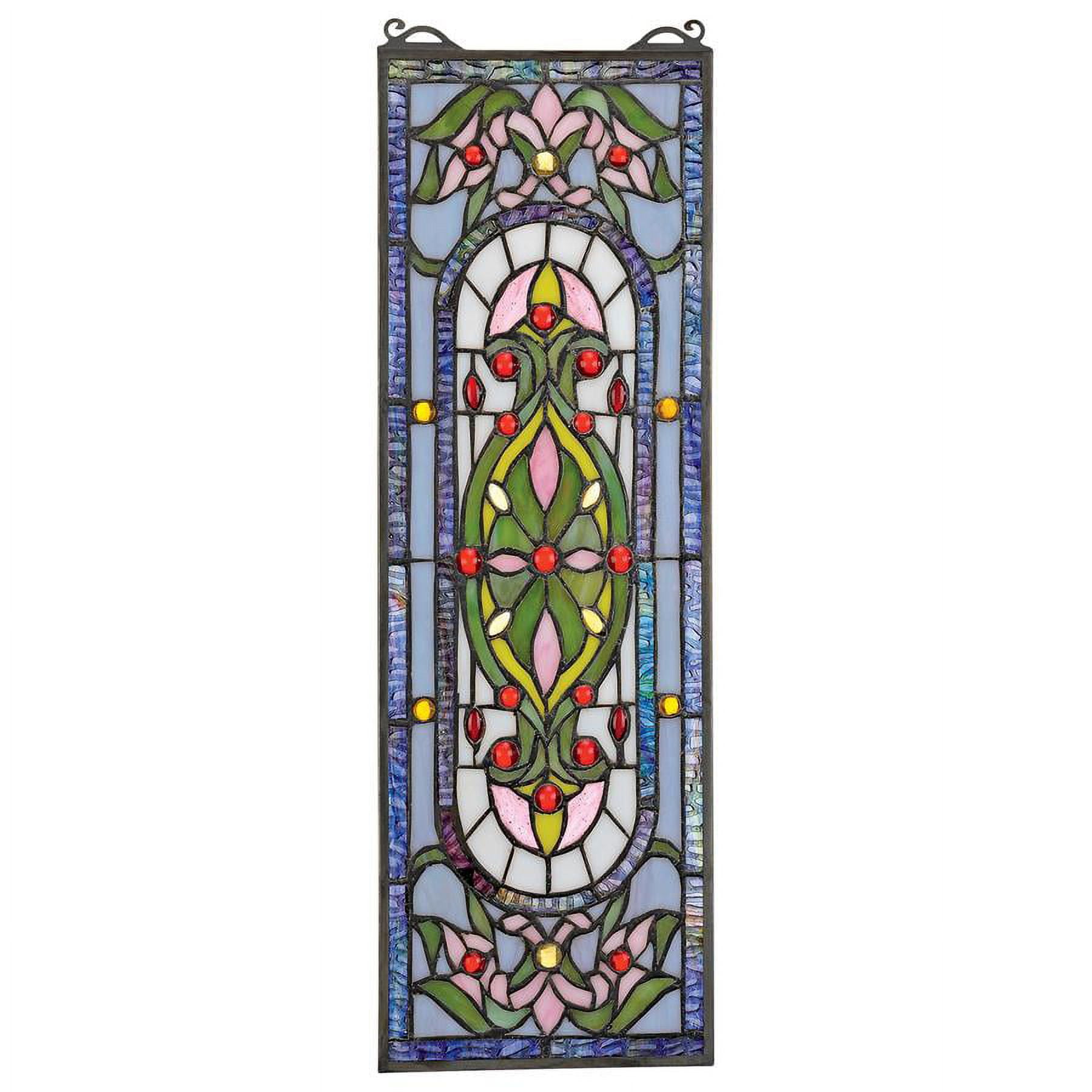 Design Toscano Palais-Royal Tiffany-Style Stained Glass Window Decor ...