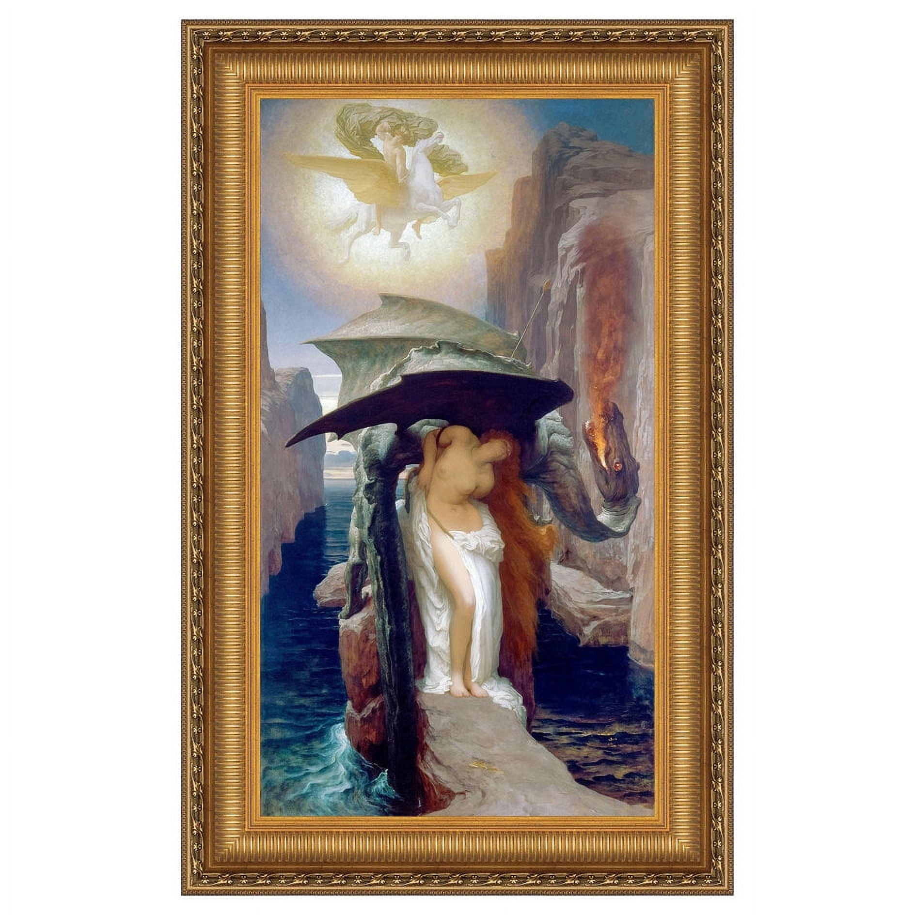 Design Toscano Perseus and Andromeda Framed Canvas Replica Painting ...