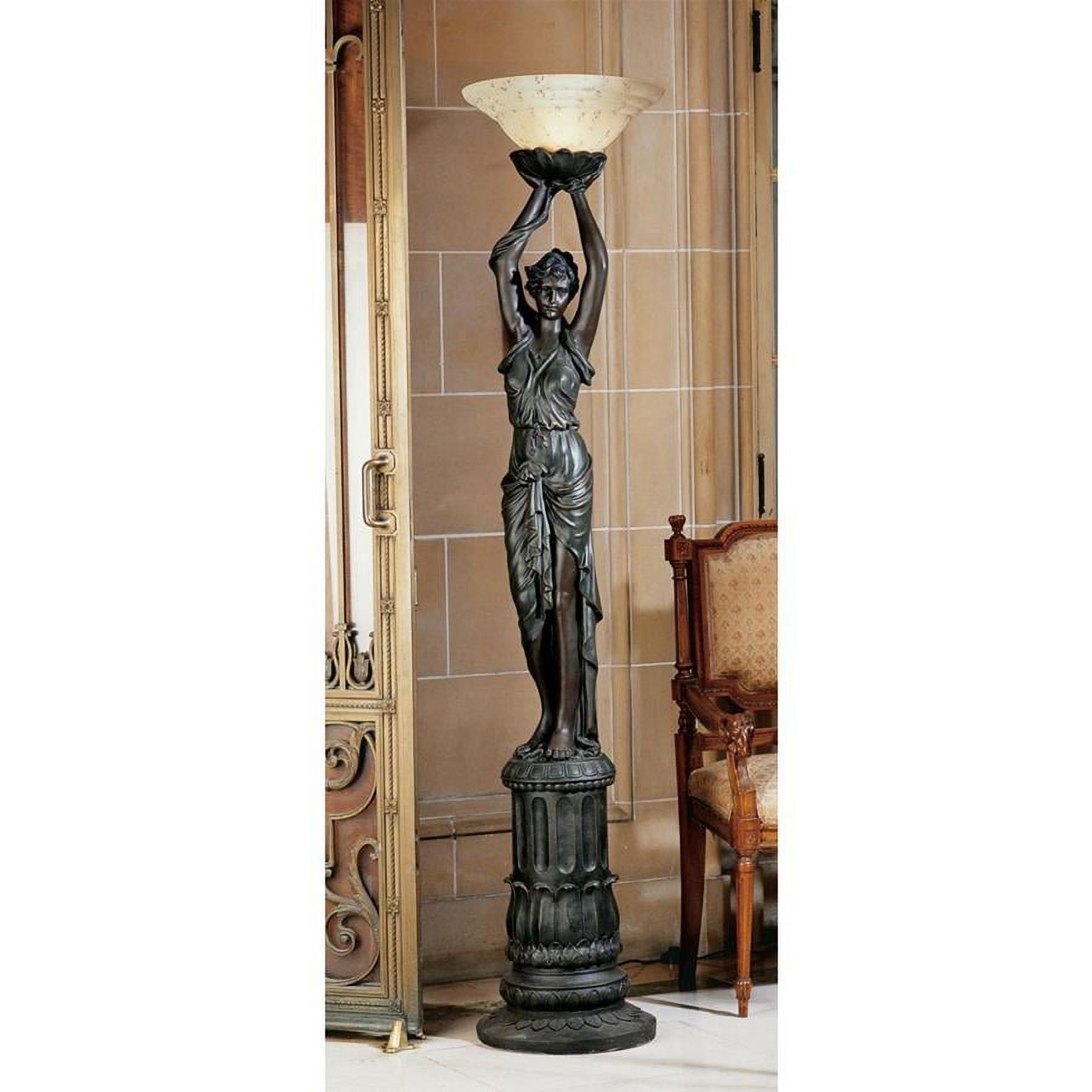Design Toscano Place de L'Etoile Torchiere Lamp - Walmart.com