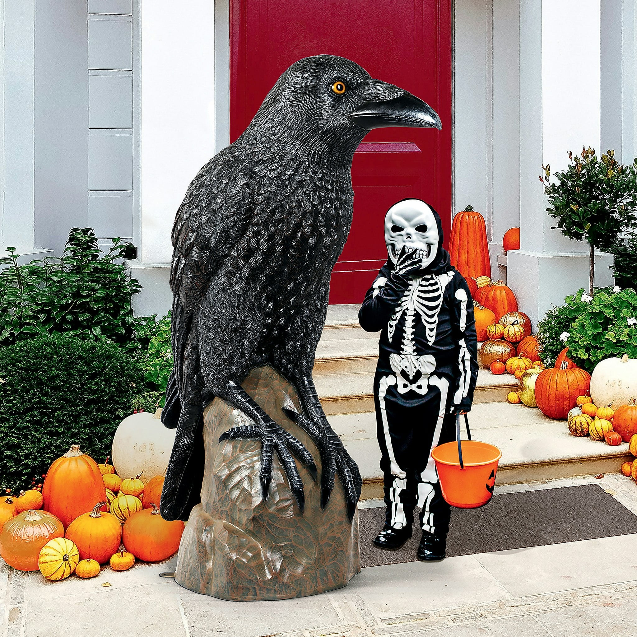 Design Toscano Poe's Giant Gothic Raven Statue - Walmart.com