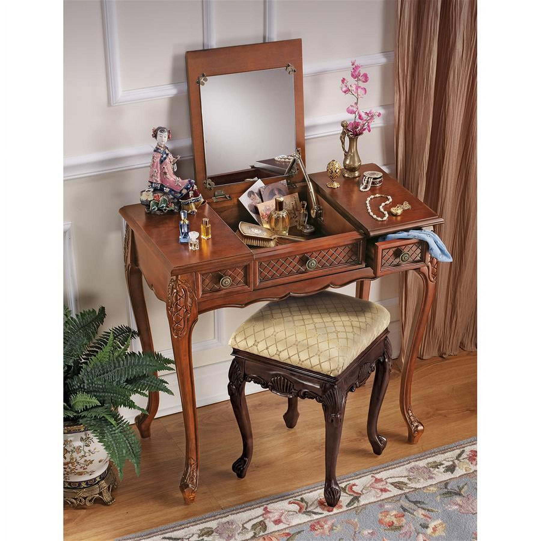 Design Toscano Princess Caroline Vanity Table - Walmart.com
