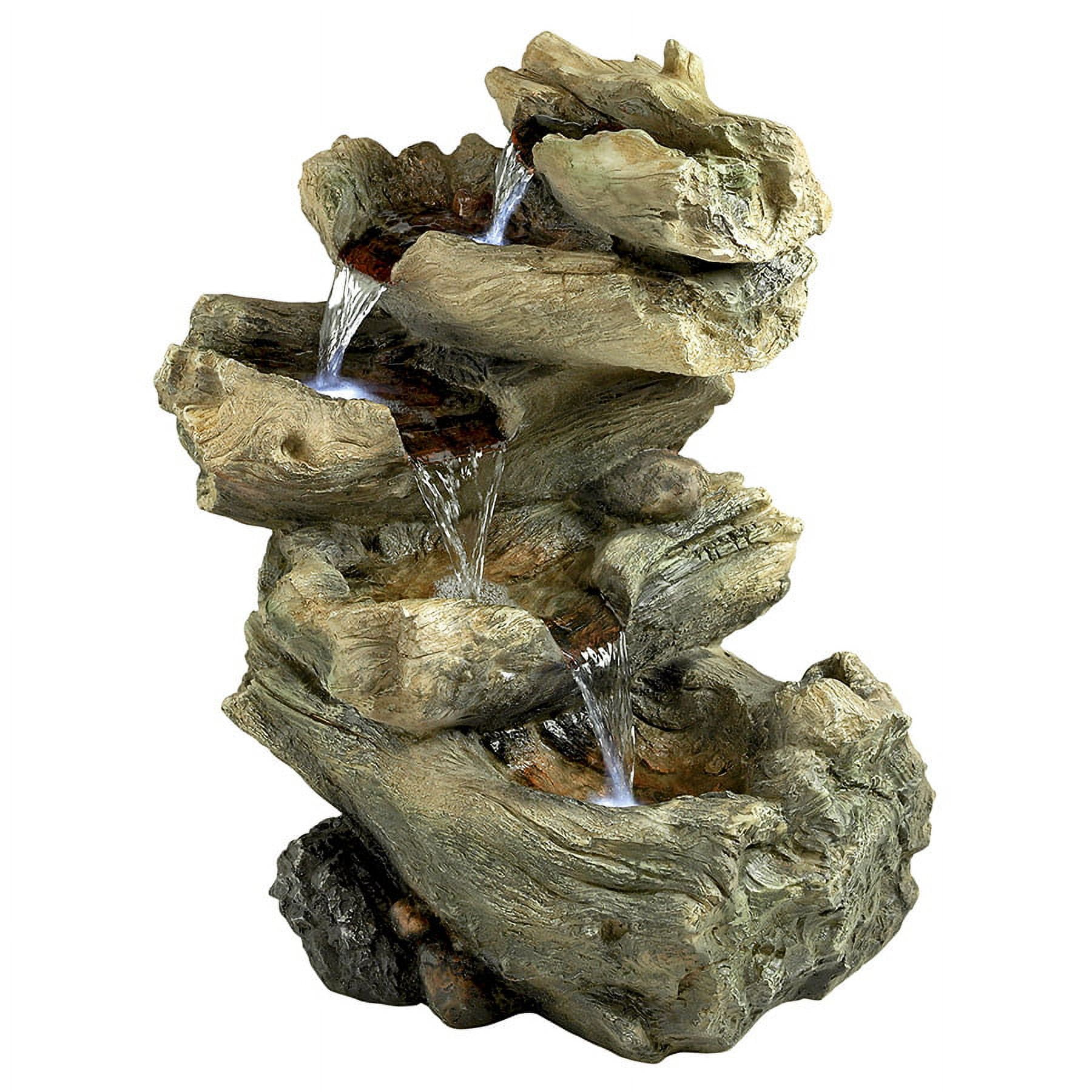 Design Toscano Roaring River Cascading Garden Fountain - Walmart.com