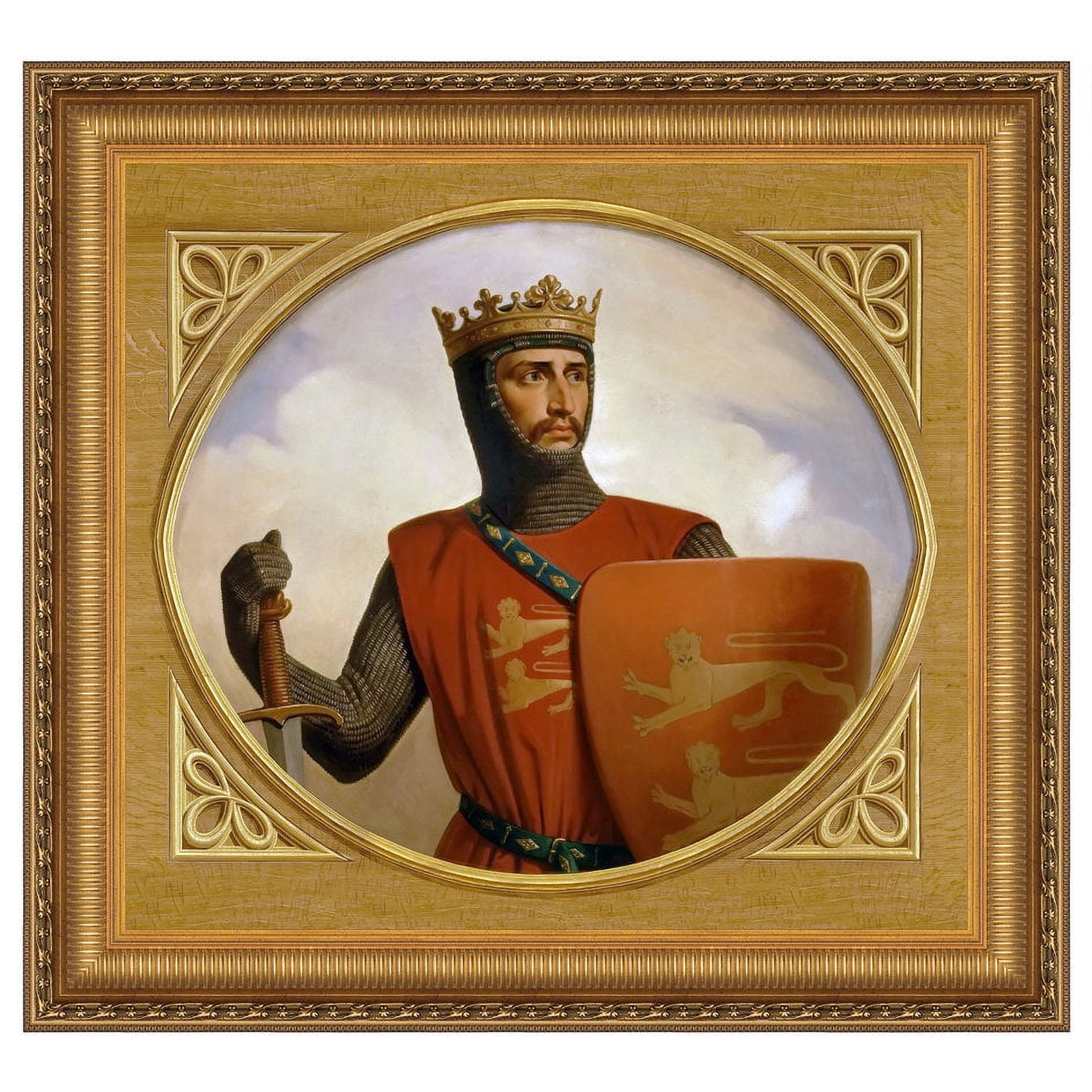 Design Toscano Robert Curthose Framed Canvas Replica Painting: Medium ...