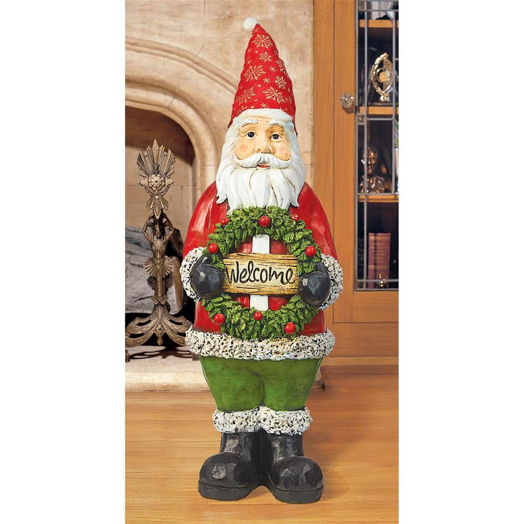 Design Toscano Santa Welcoming Holiday Guests Statue - Walmart.com
