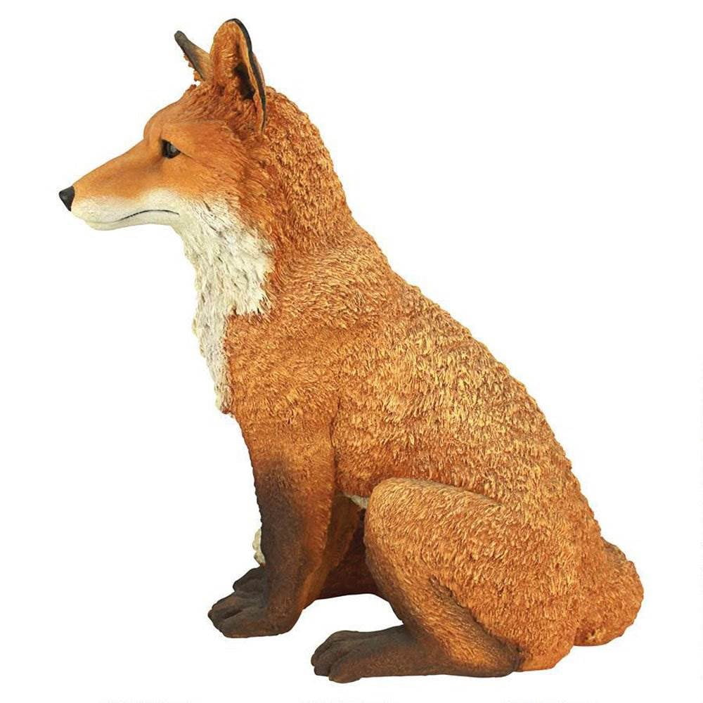 Design Toscano Outdoor Decor - Simon the Fox Garden Statue, Wildlife ...