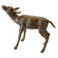 Design Toscano Standing Baby Fawn Deer Cast Bronze Garden Statue ...