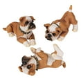 Design Toscano Stop, Drop and Roll British Bulldog Puppy Statues: Set ...