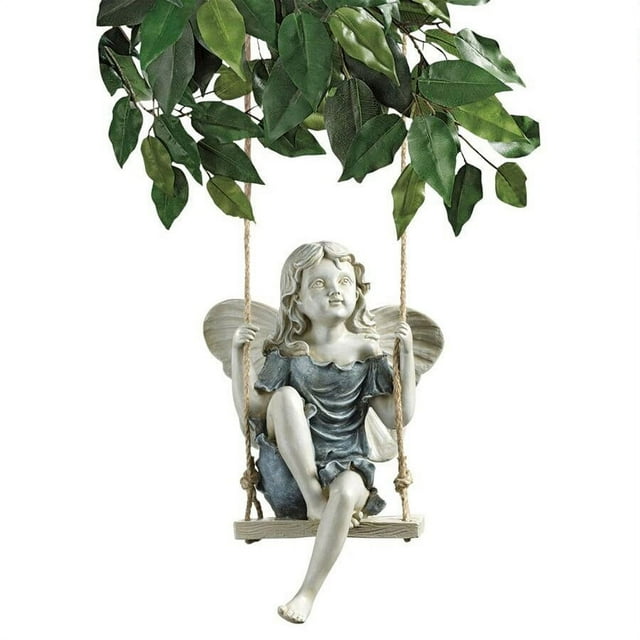 Design Toscano Summertime Fairy on a Swing Statue - Walmart.com