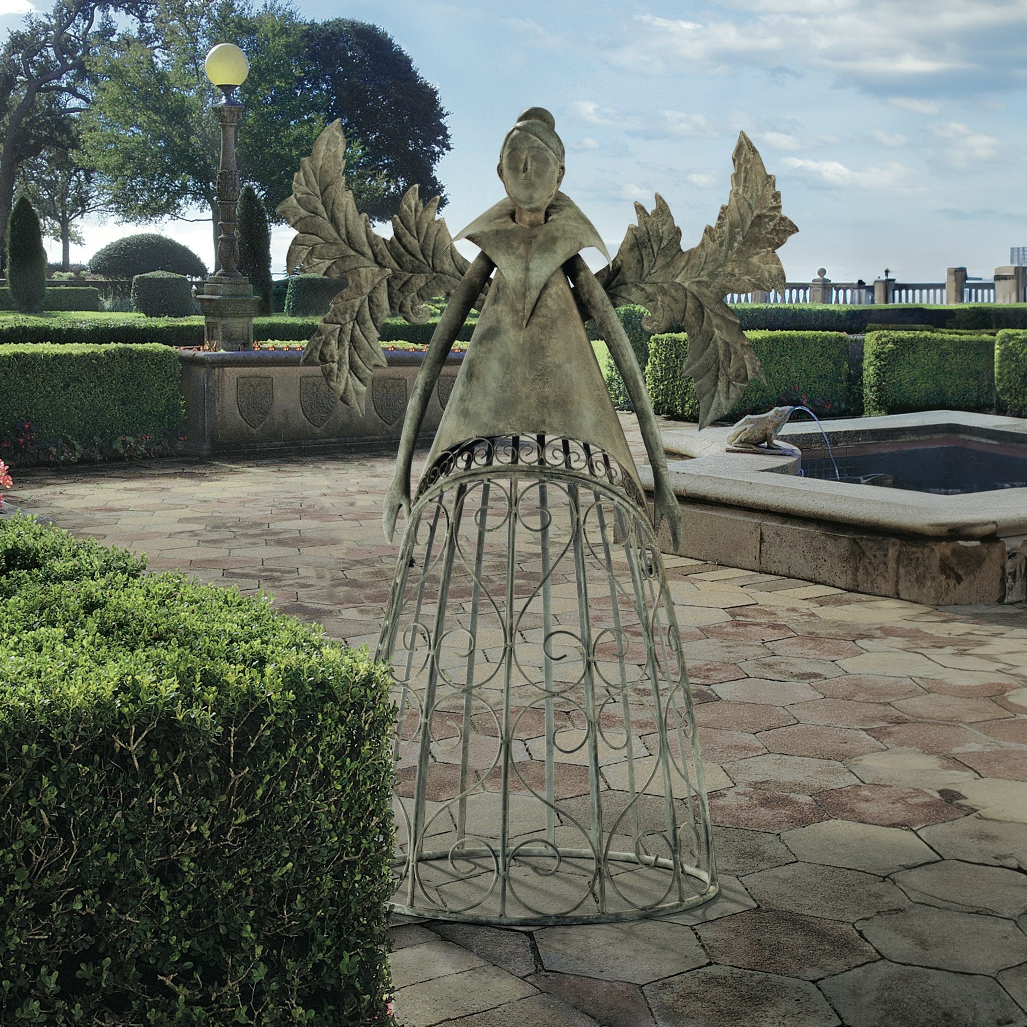 Design Toscano Tempest, The Metal Garden Trellis Fairy - Walmart.com
