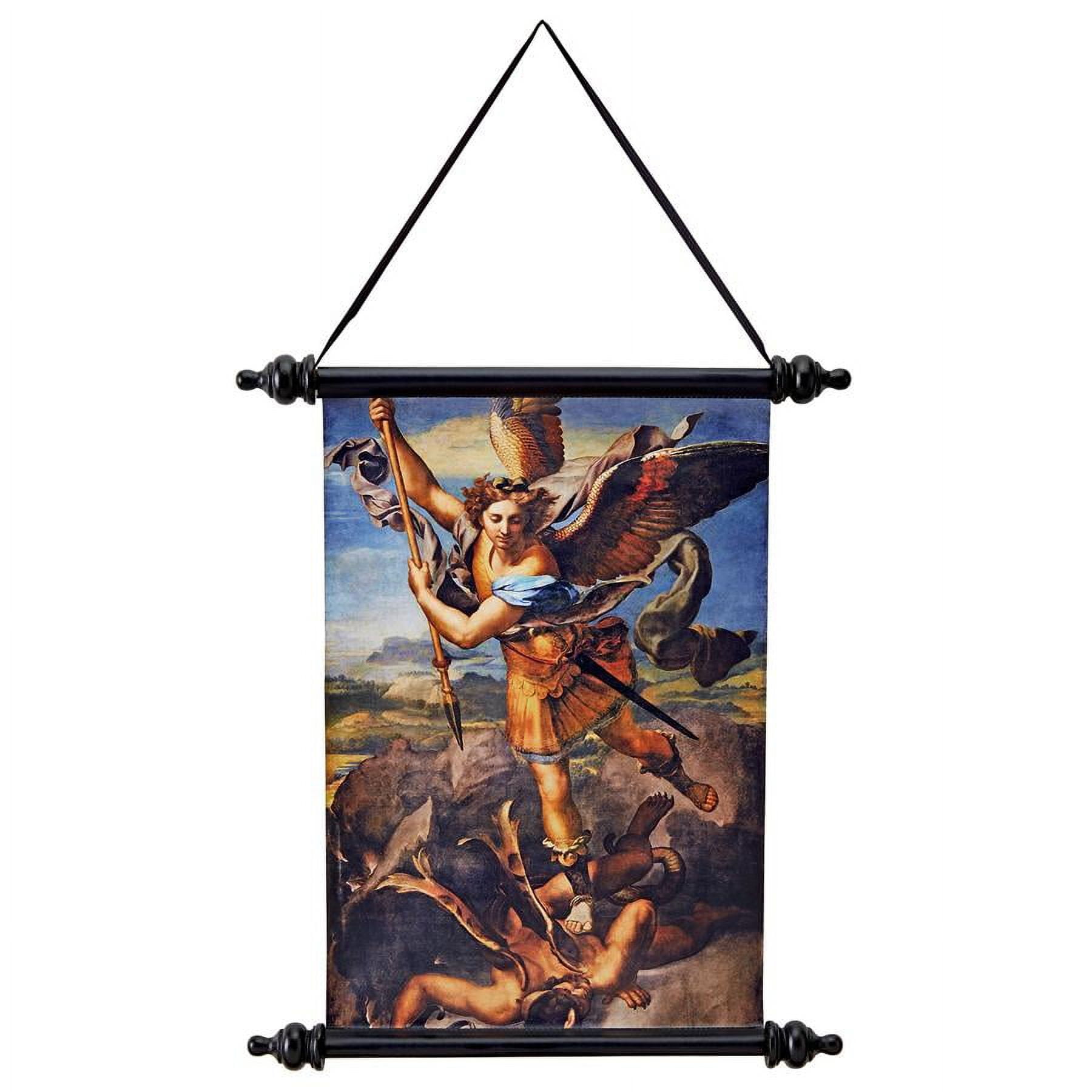 Design Toscano The Archangel Michael Vanquishing Satan (1518) Canvas ...